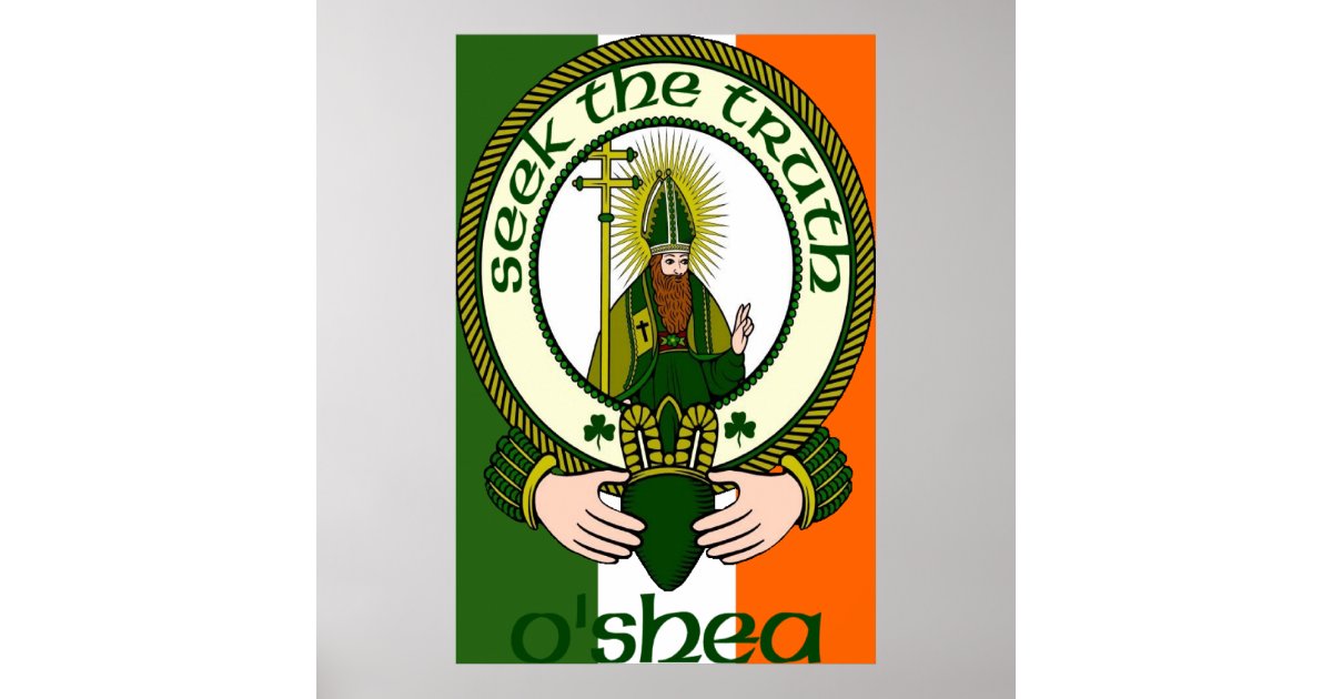 O'Shea Clan Motto Poster Print | Zazzle