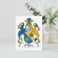 O'Shea Family Crest Postcard | Zazzle
