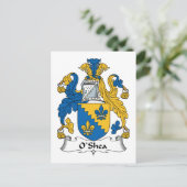 O'Shea Family Crest Postcard | Zazzle