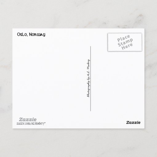 Oslo Collage 2 Postcard | Zazzle