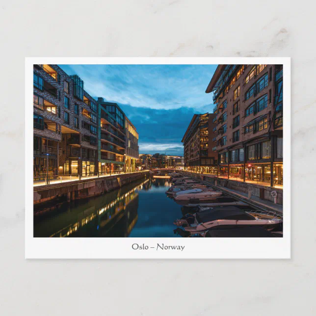 Oslo Norway Postcard | Zazzle