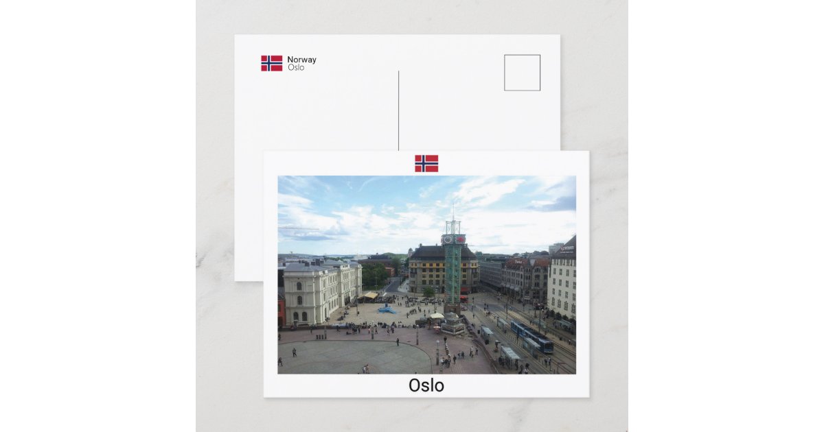 Oslo - Norway Postcard | Zazzle