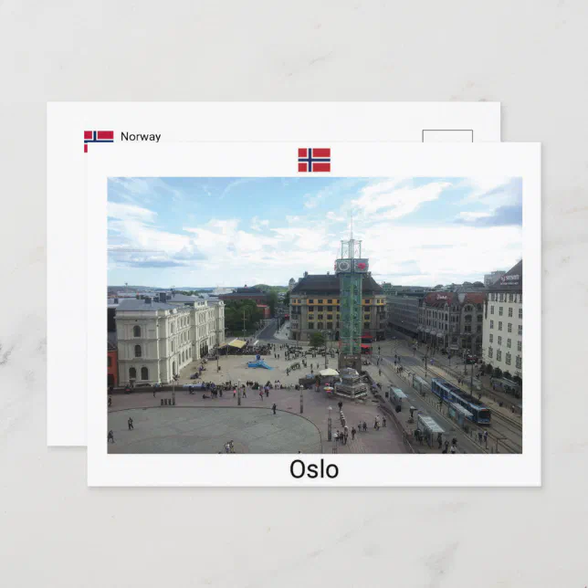 Oslo - Norway Postcard | Zazzle