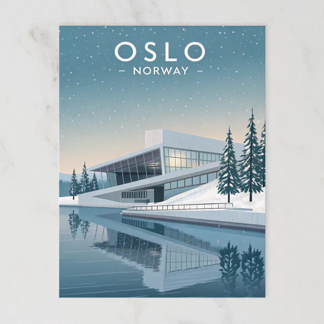 Oslo, Norway Postcard | Zazzle
