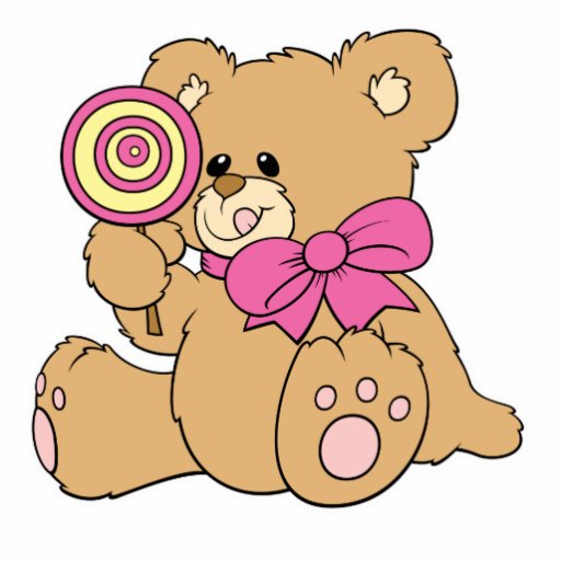 Oso bebé tierno animado - Imagui