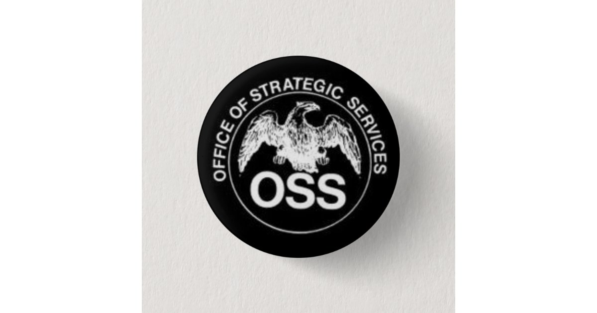 OSS lapel button | Zazzle