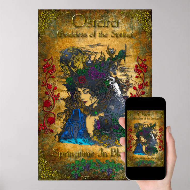 Ostara Goddess of Spring Poster | Zazzle