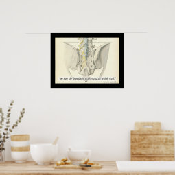 Osteopathic Foundation Quote by A.T. Still Poster | Zazzle