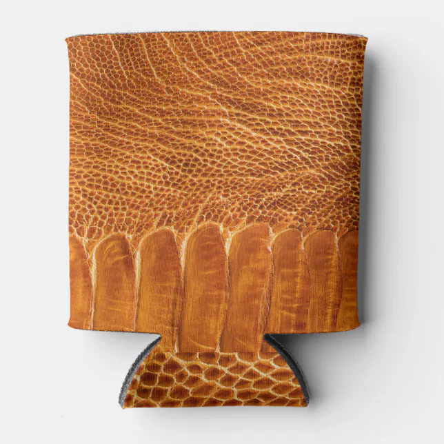 Ostrich Skin Texture: Luxurious Wallpaper. Can Cooler | Zazzle