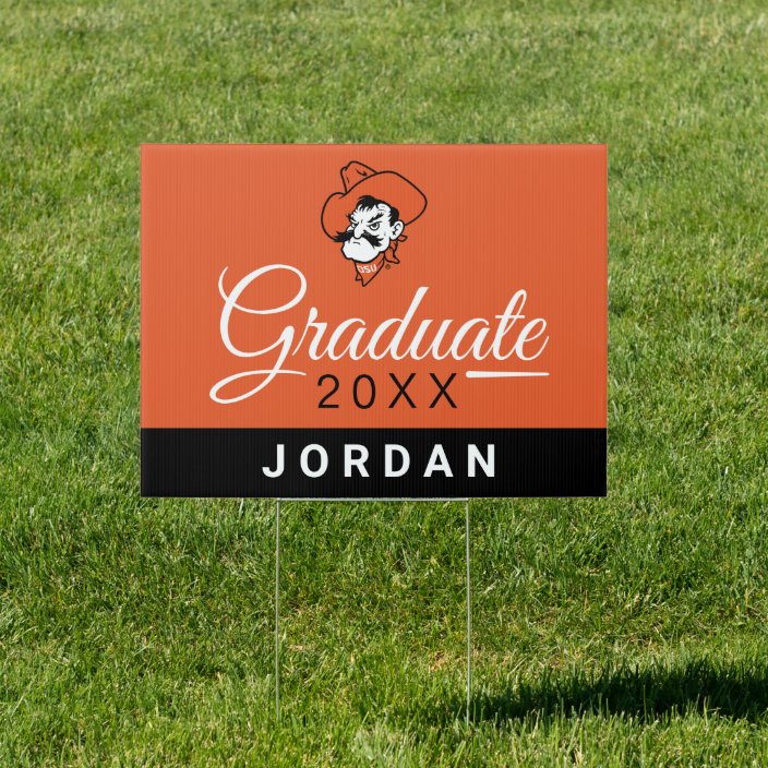 OSU Cowboys Graduate Sign | Zazzle