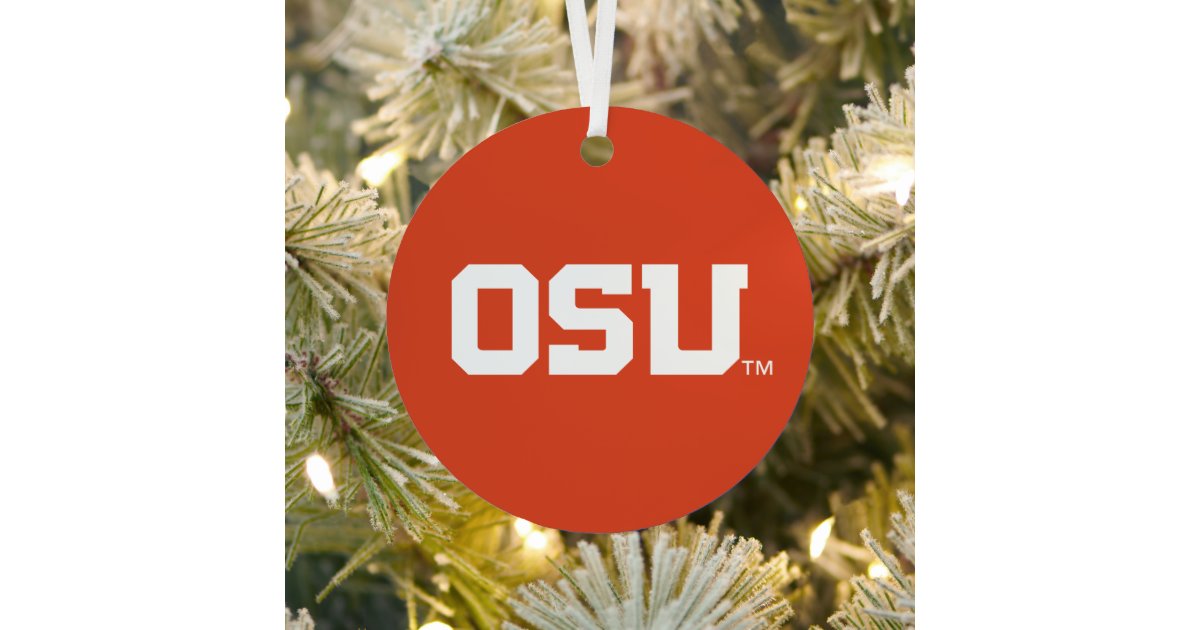 OSU METAL ORNAMENT | Zazzle