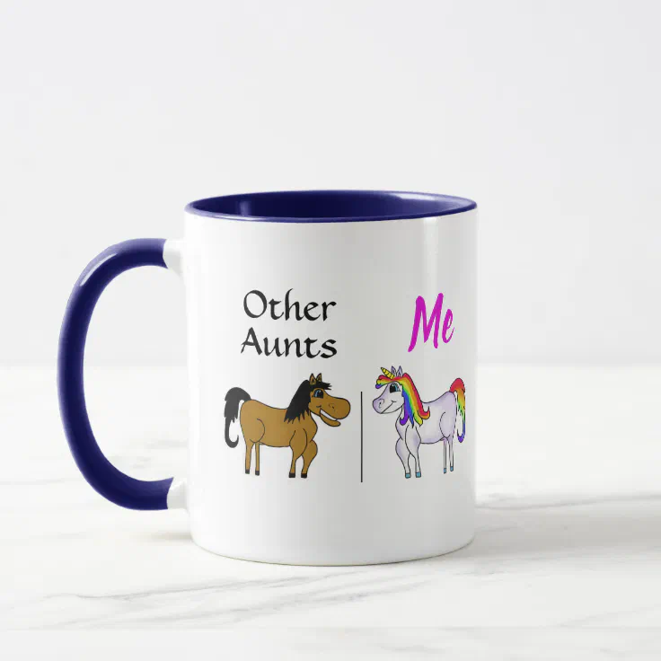 Other Aunts Me Unicorn Mug | Zazzle