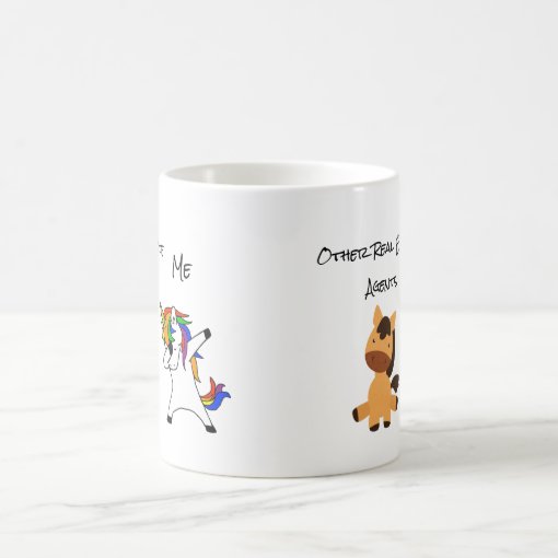 Other Real Estate Agents Funny Me Unicorn Coffee Mug Zazzle