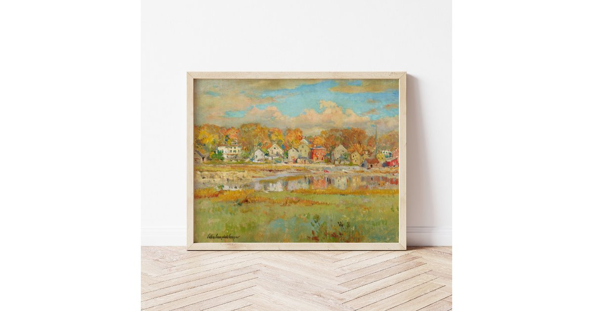 Other Side of the River | Colin Campbell Cooper Poster | Zazzle