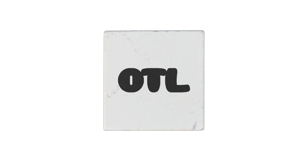 OTL Emoticon ~ Korean Slang Stone Magnet | Zazzle