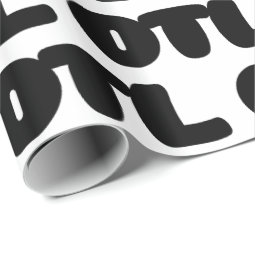 OTL Emoticon ~ Korean Slang Wrapping Paper | Zazzle