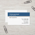 Otolaryngologist Ear Nose Throat Doctor Business Card | Zazzle