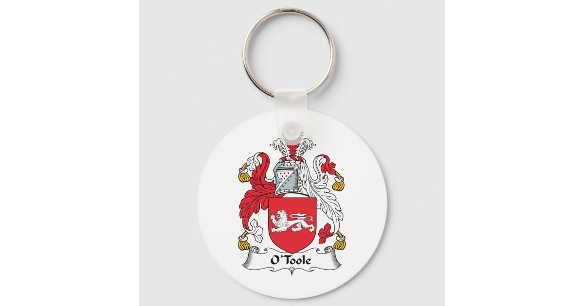 O'Toole Family Crest Keychain | Zazzle