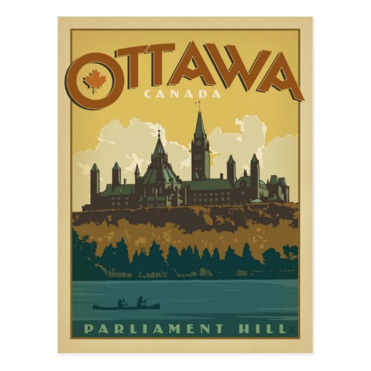 Ottawa, Canada Postcard | Zazzle.com