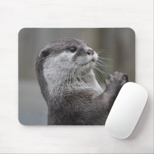 Otter Mastermind Mouse Pad | Zazzle