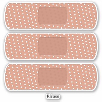 Ouch Bump Sticky Plaster Sticker | Zazzle