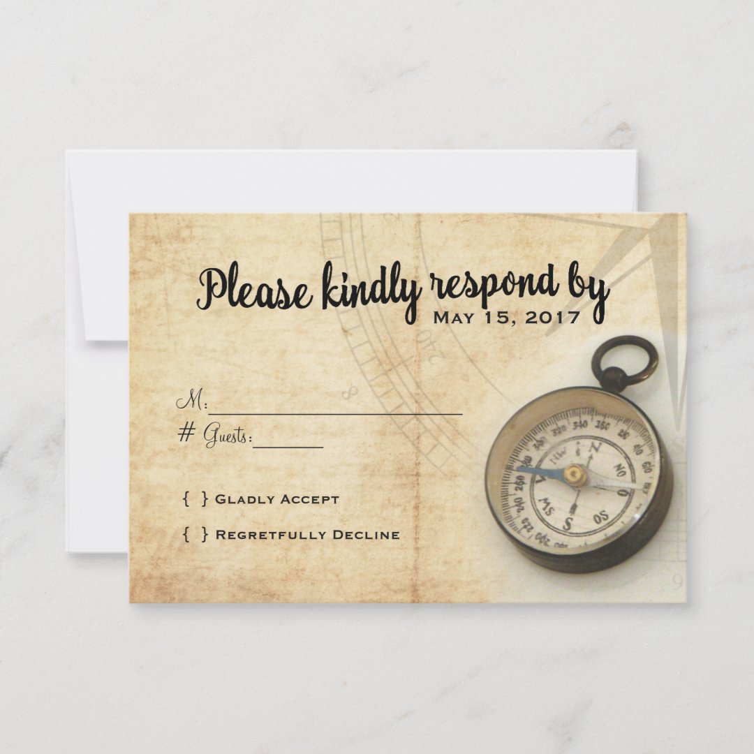 Our Adventure Continues RSVP Card | Zazzle
