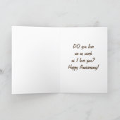 **OUR ANNIVERSARY** COCKER SPANIEL COMEDIAN CARD | Zazzle