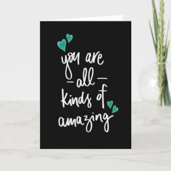 **OUR ANNIVERSARY** YOU ARE AMAZING ANNIVERSARY HOLIDAY CARD | Zazzle