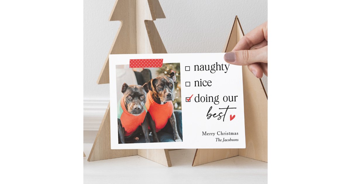 Our Best EDITABLE COLOR Christmas Holiday Card | Zazzle