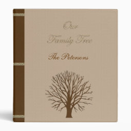 Our Family Tree Binder | Zazzle