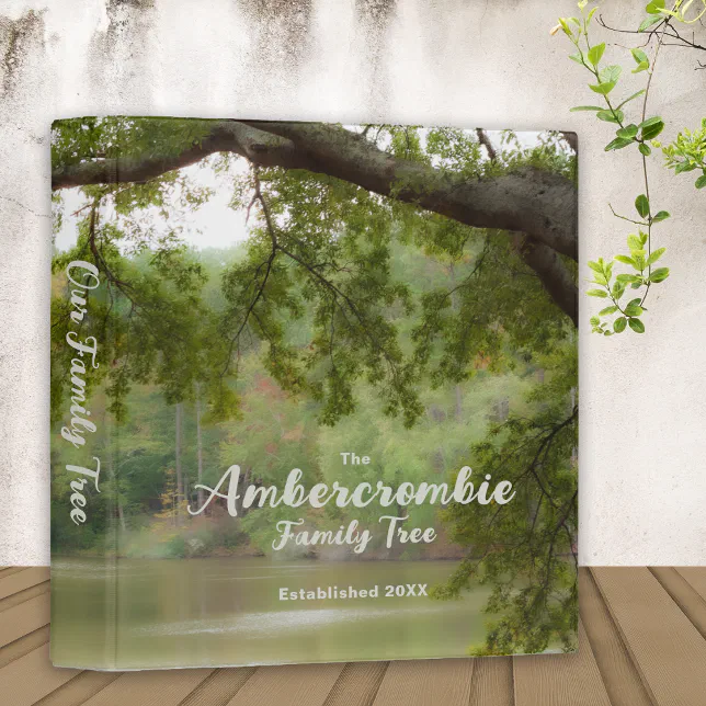 Our Family Tree Genealogy 3 Ring Binder | Zazzle