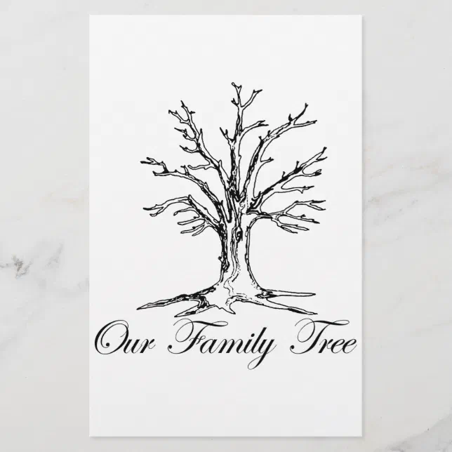 Our Family Tree Stationery | Zazzle
