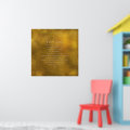 Our Father In Latin Poster | Zazzle