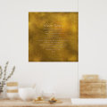 Our Father In Latin Poster | Zazzle