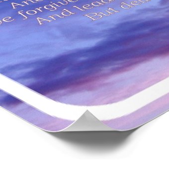 Our Father Poster | Zazzle