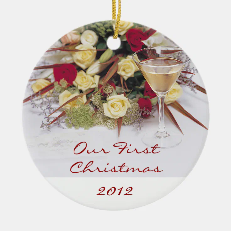 Our First Christmas Ornament | Zazzle