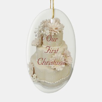 Our First Christmas ornament | Zazzle