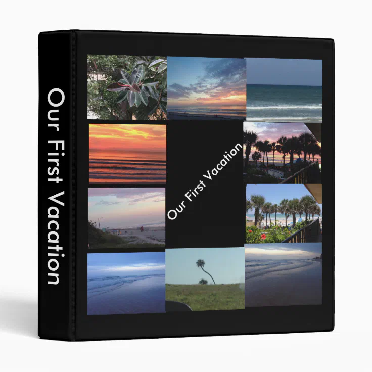 Our First Vacation Binder | Zazzle