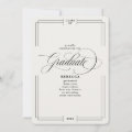 Our Graduate Classic Script Graduation Announcement | Zazzle