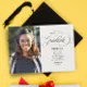 Our Graduate Classic Script Photo Graduation Announcement | Zazzle