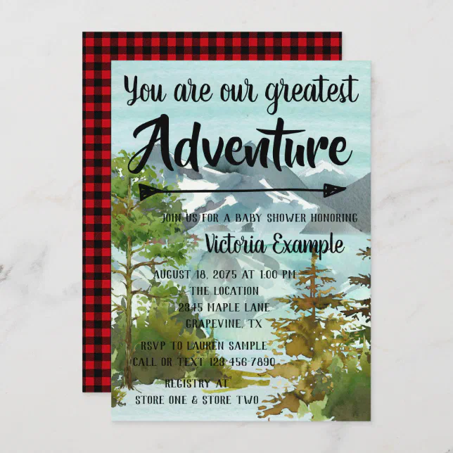 Our Greatest Adventure Baby Shower Inivtations Invitation | Zazzle Our Greatest Adventure Baby Shower Inivtations Invitation | Zazzle
