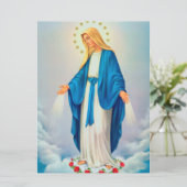 Our Lady Immaculate Conception Card | Zazzle