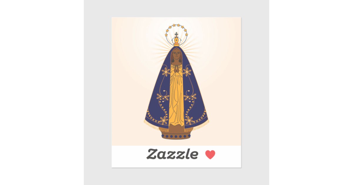 Our Lady of Aparecida Sticker | Zazzle
