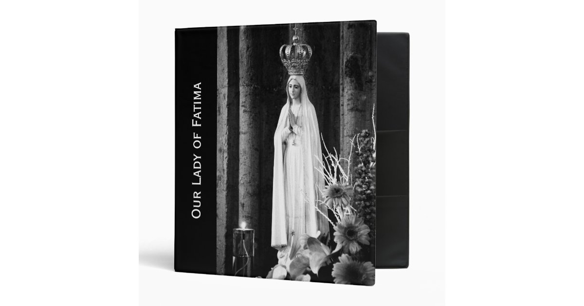 Our Lady of Fatima Binder | Zazzle