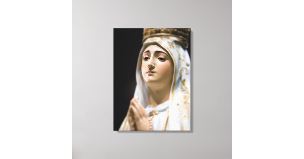 OUR LADY OF FATIMA CANVAS PRINT | Zazzle