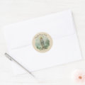 Our Lady of Fatima Classic Round Sticker | Zazzle