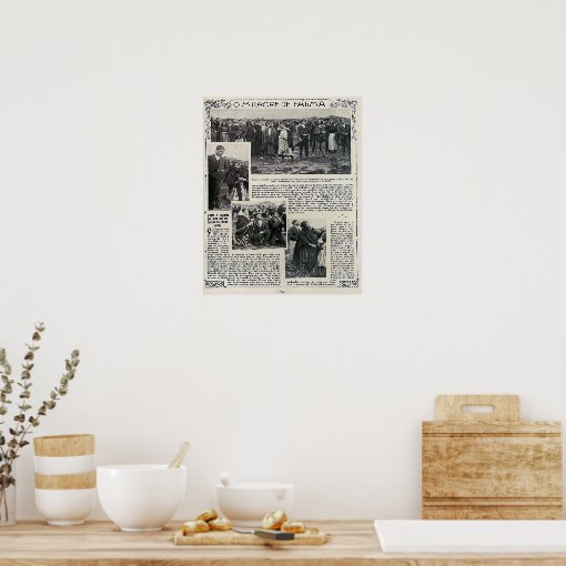 Our Lady of Fatima Miracle Newspaper Portuguese Poster | Zazzle