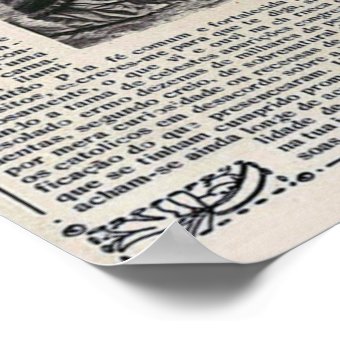 Our Lady of Fatima Miracle Newspaper Portuguese Poster | Zazzle