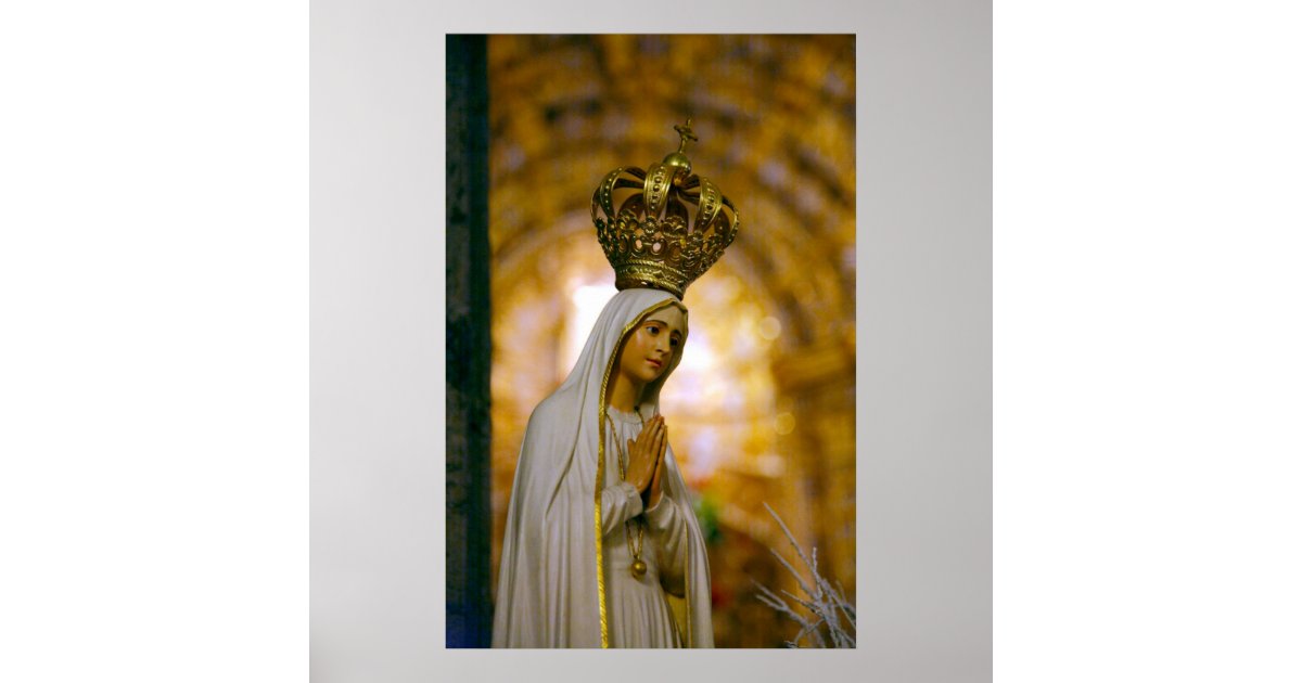Our Lady of Fatima Poster | Zazzle