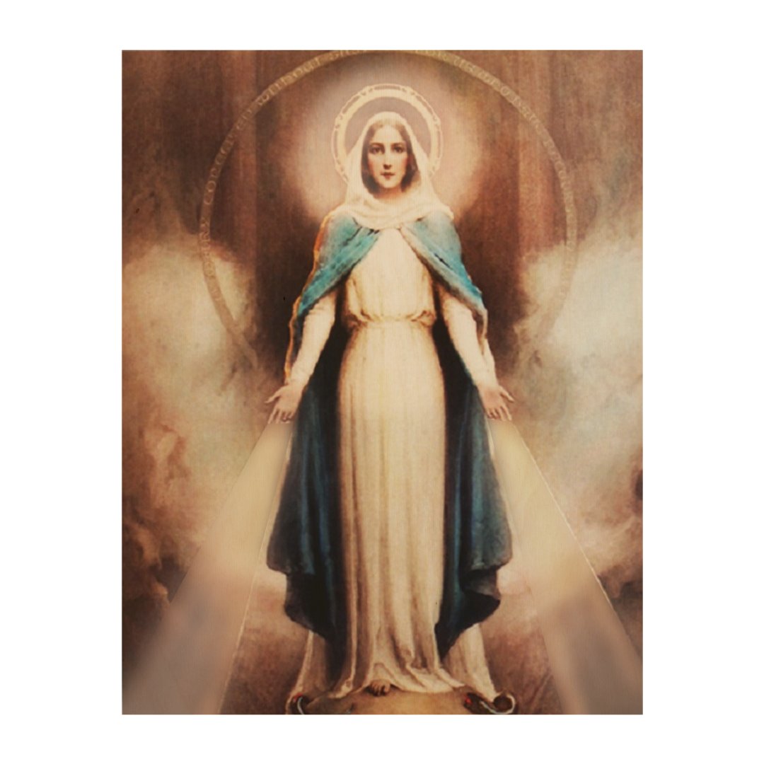 Our Lady of Grace Wood Wall Decor | Zazzle